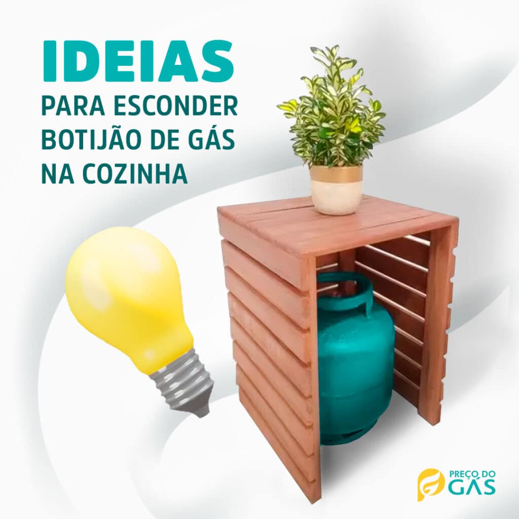 10 Ideias para Esconder Botijão de Gás na Cozinha
