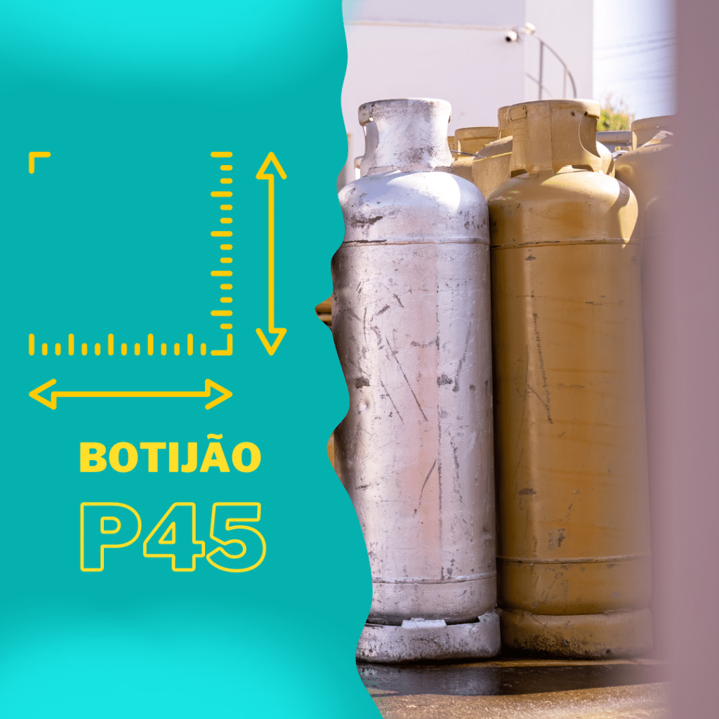 Botijão P45 Medidas: Guia Completo